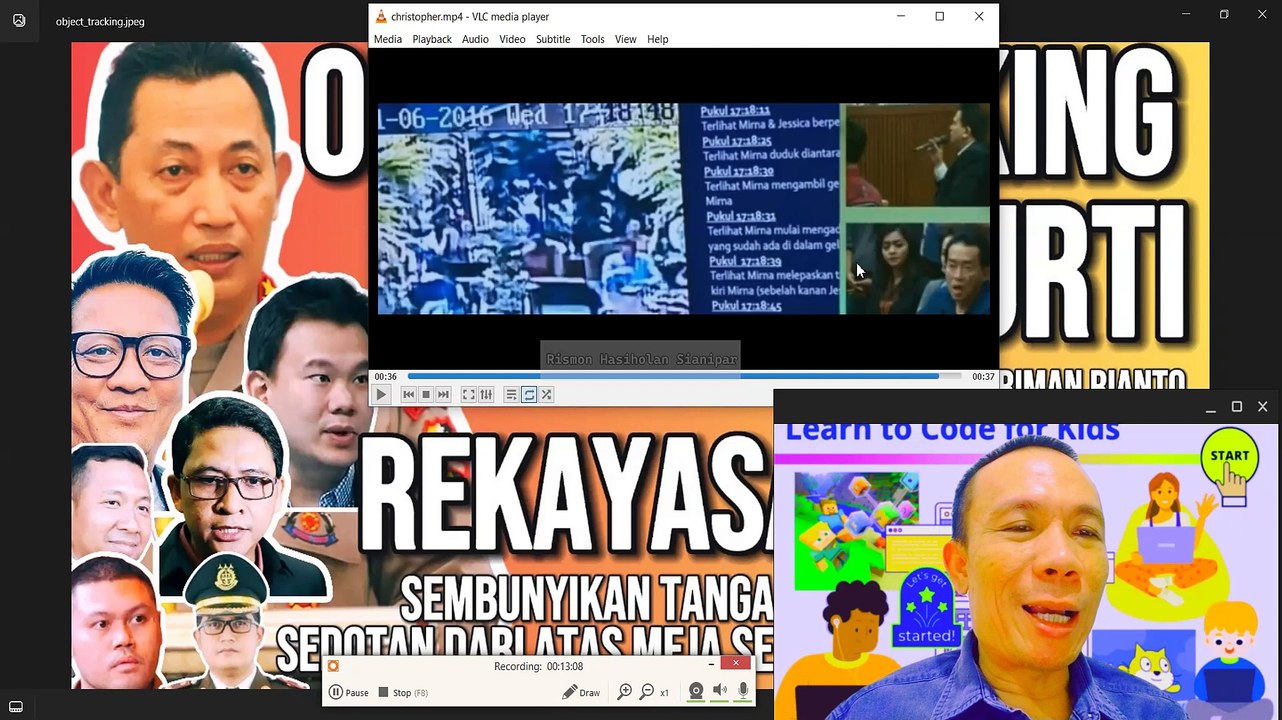 OBJECT TRACKING BUKTIKAN REKAYASA VIDEO CCTV OLEH KRISHNA MURTI DAN ...