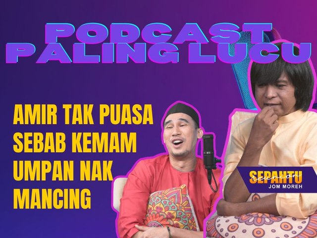 Amir kemam umpan sampai batal puasa - Sepahtu Reunion Jom Moreh [EP 5] | Gempak