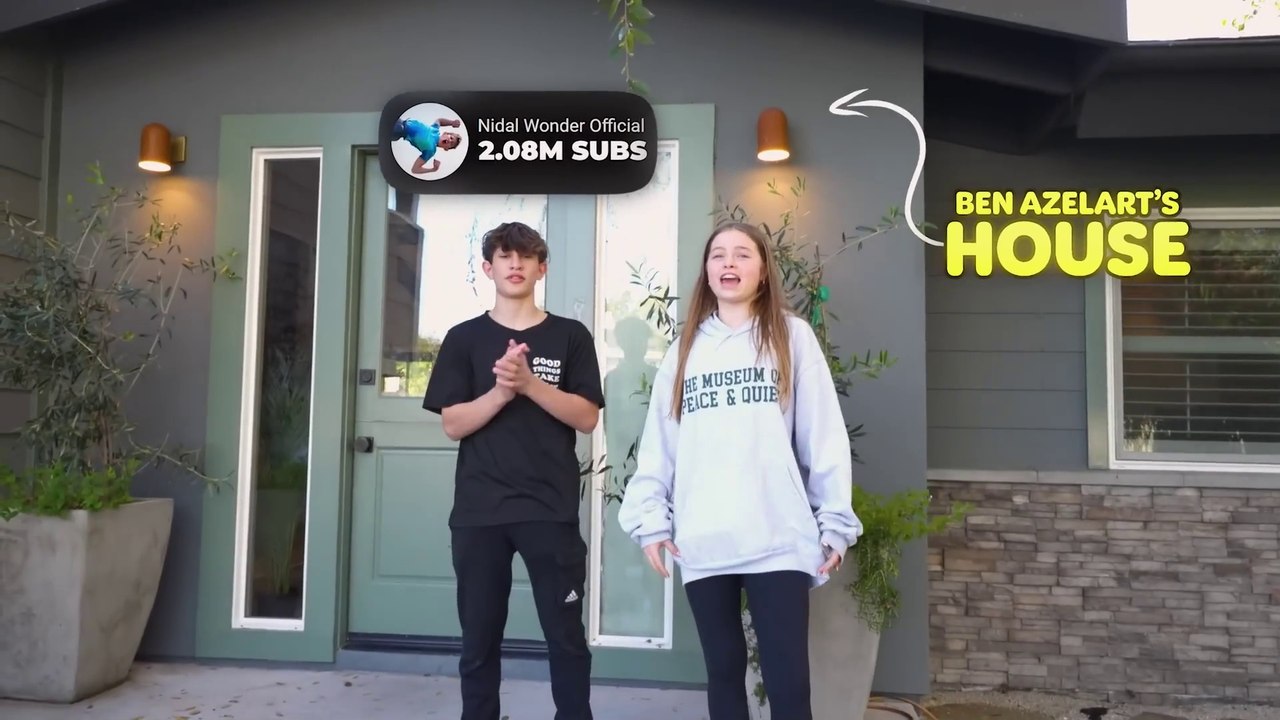 We Built a SECRET ROOM To Hide From My Dad ft⧸ Ben Azelart - video ...