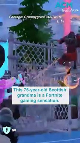 75-year-old Scottish grandma becomes online gaming viral sensation ...