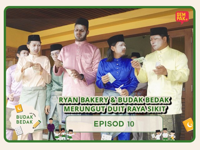Ryan Bakery & Budak Bedak merungut duit raya sikit | Budak Bedak The ...