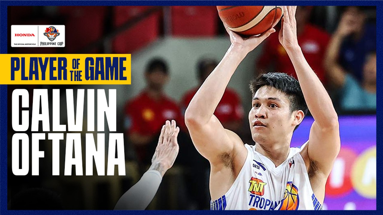 PBA Player of the Game Highlights: Calvin Oftana sinks 6 treys to lift TNT past Meralco - video ...