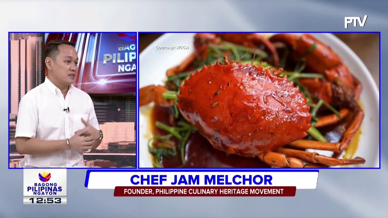 Panayam kay Philippine Culinary Heritage Movement Founder Chef Jam ...
