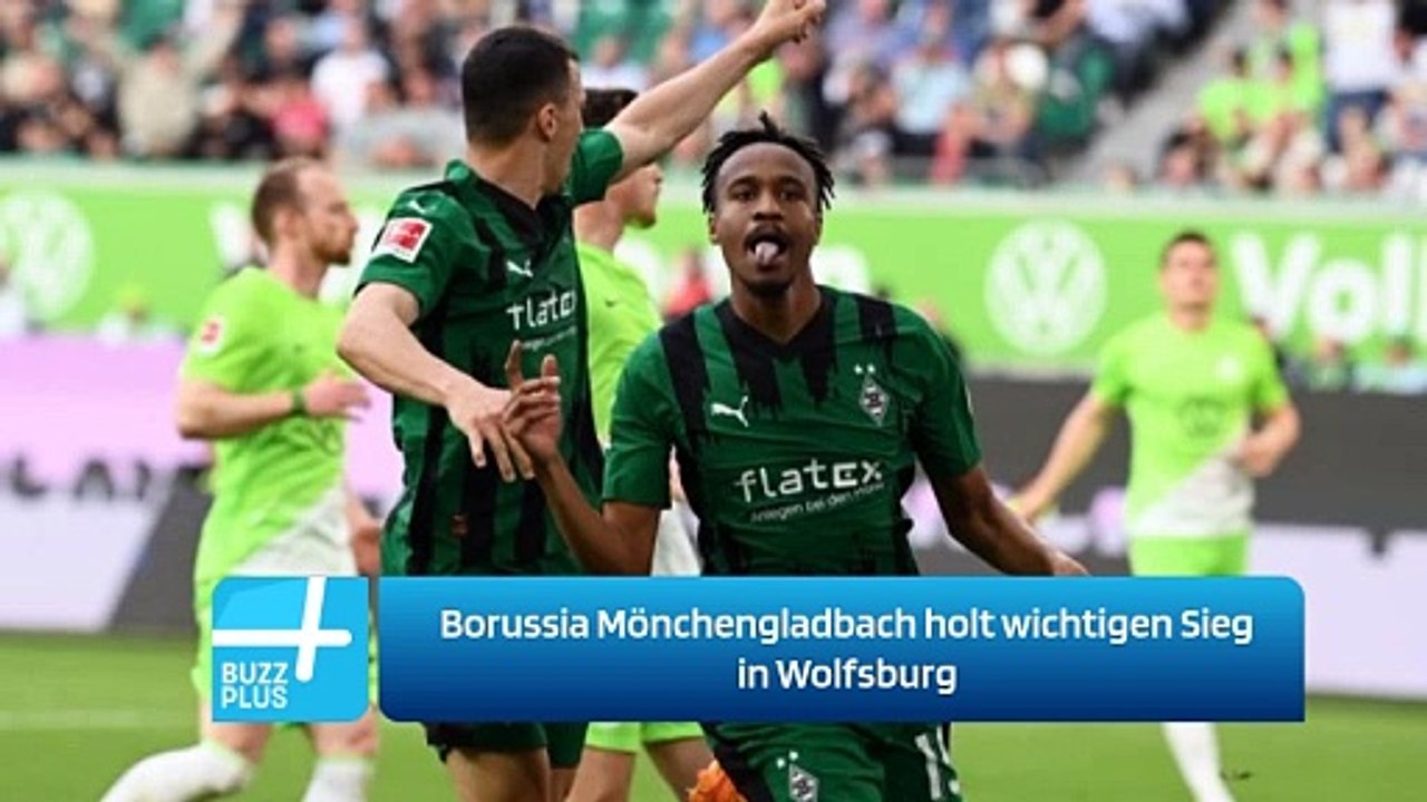Borussia Mönchengladbach holt wichtigen Sieg in Wolfsburg - video Dailymotion