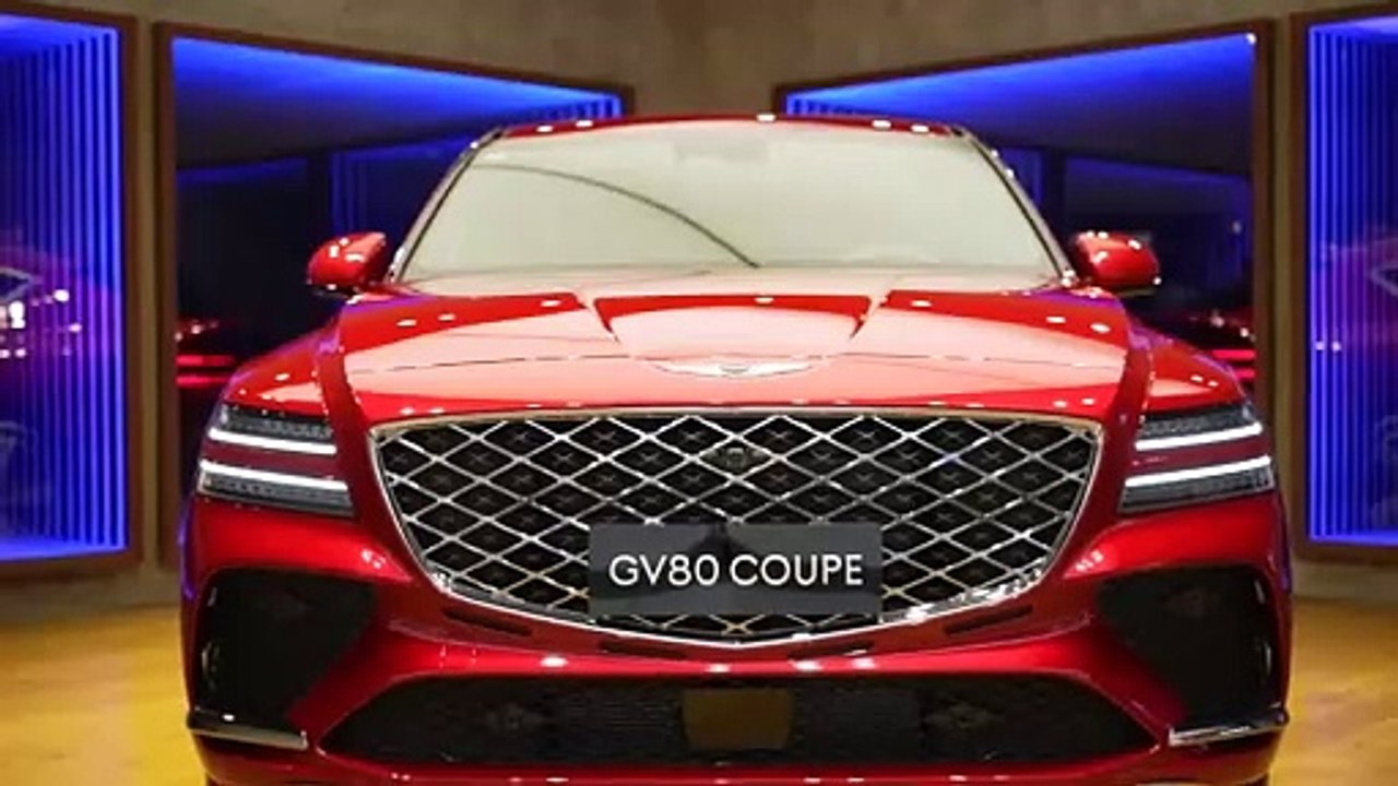 2.5T Four Cylinder Engine, 304 Hp, 0-100 Speed 6.9 Seconds, New Genesis GV80 Coupe 2024 - video ...