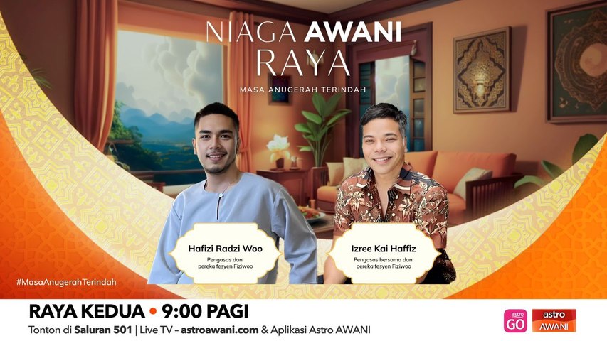 Niaga AWANI: Fesyen: Di sebalik kreativiti dan proses rekaan Fiziwoo ...