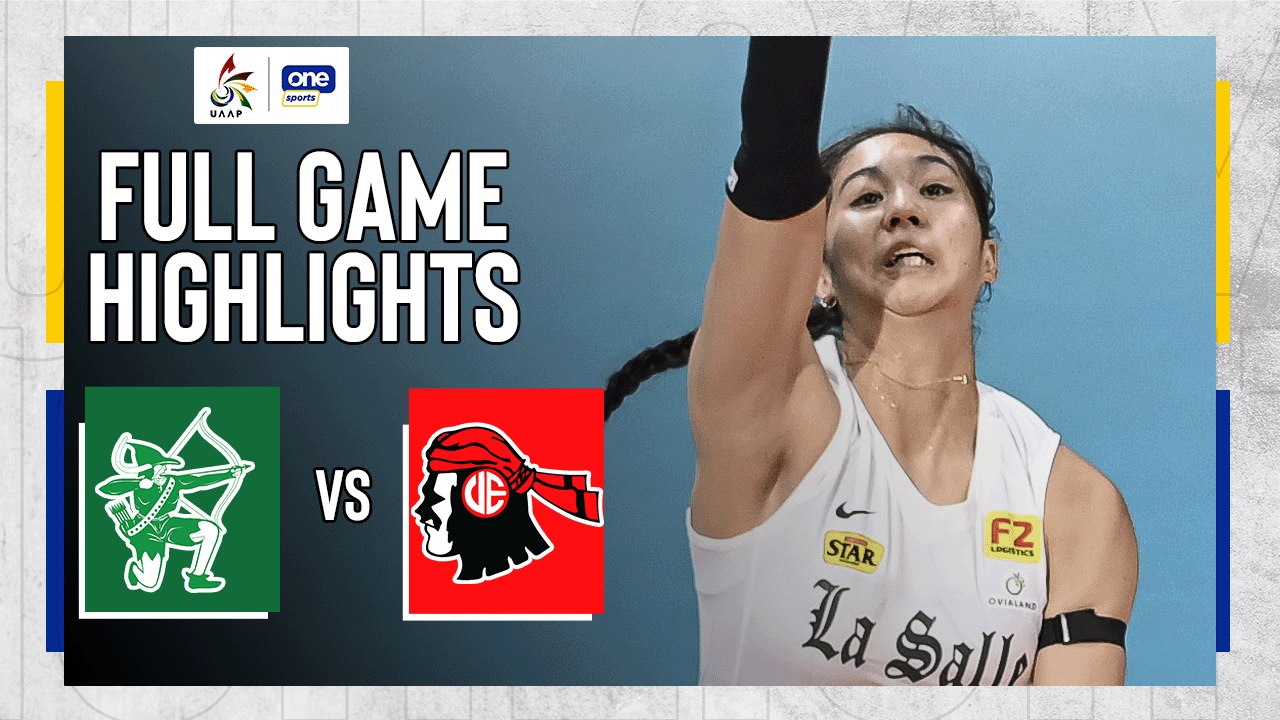 UAAP Game Highlights: DLSU survives gritty UE in five sets - video Dailymotion