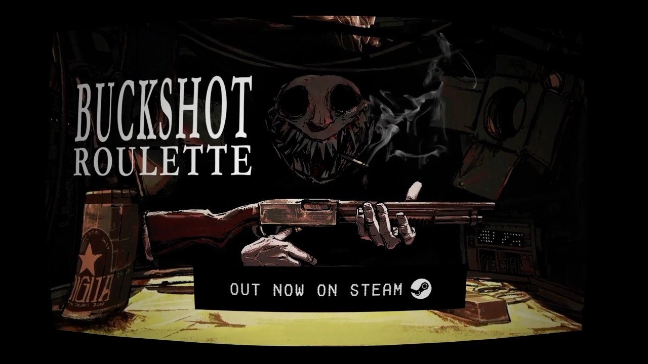 Buckshot Roulette Official Steam Launch Trailer - video Dailymotion