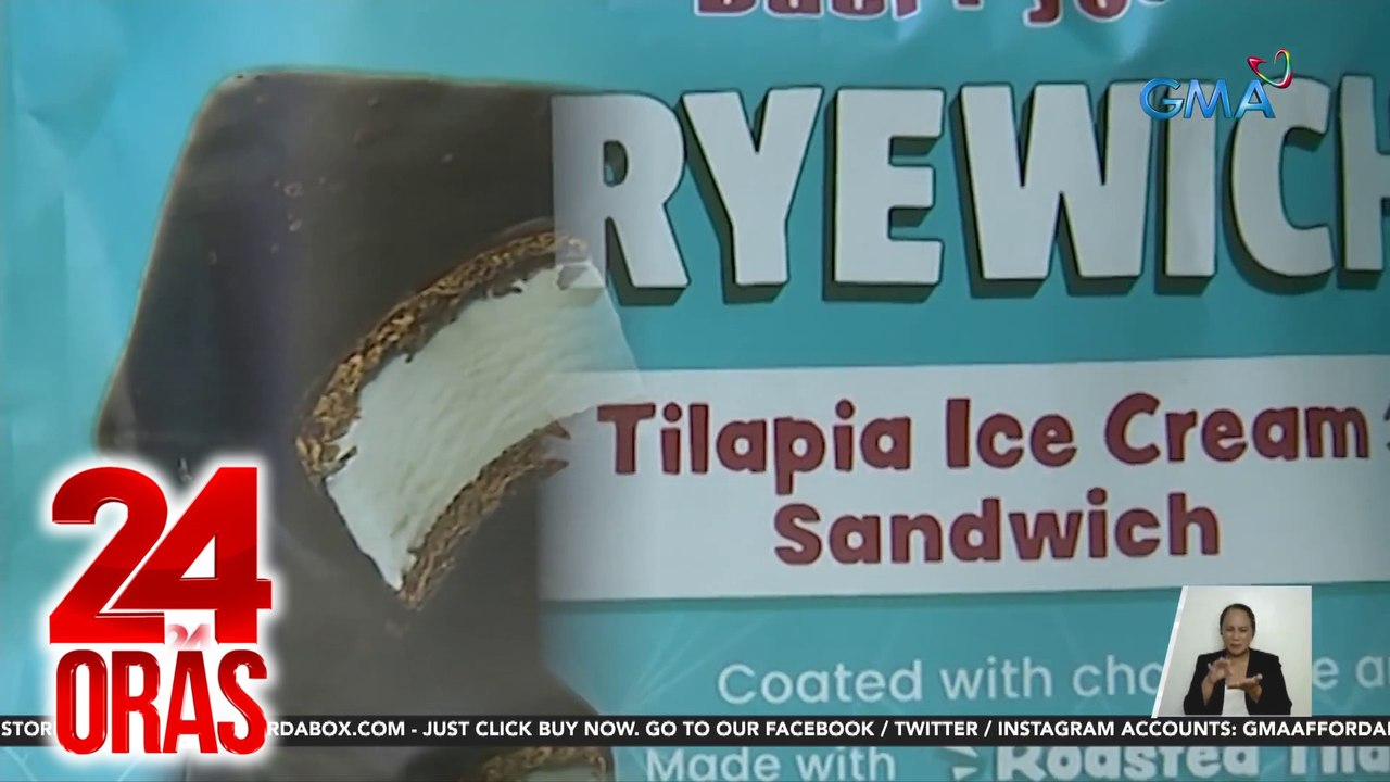Isda, isa sa mga sangkap ng ice cream na gawa sa Nueva Ecija | 24 Oras ...