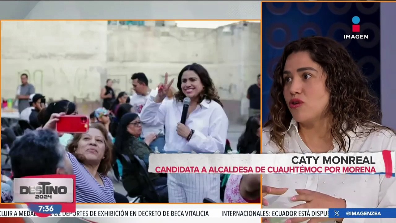 "La alcaldía Cuauhtémoc es el corazón de la CDMX": Caty Monreal - Vídeo ...