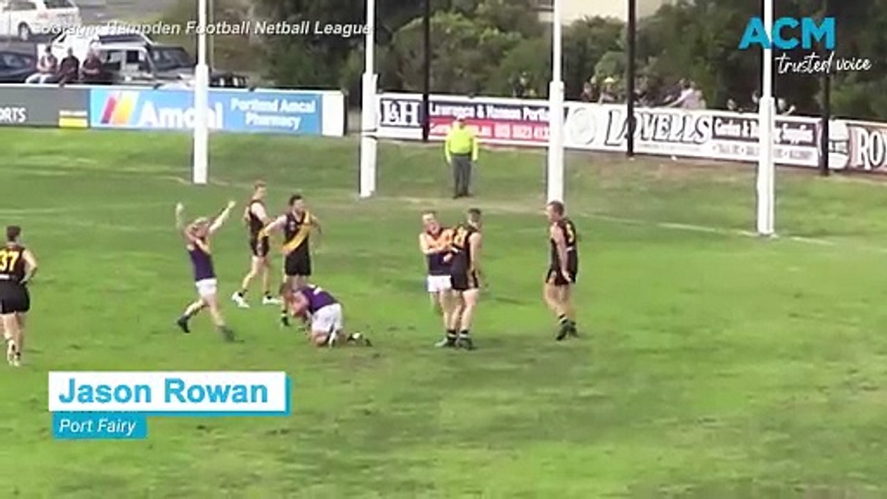 Football: Jason Rowan speccy, HFNL round one - video Dailymotion