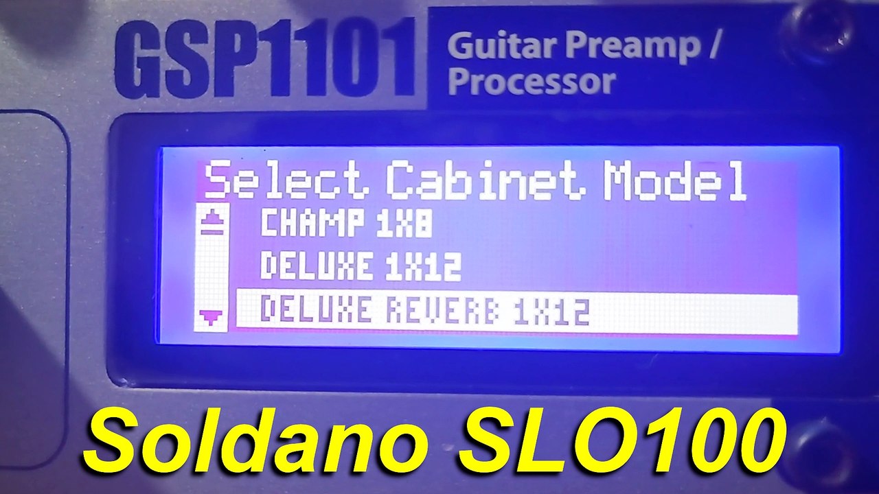 #7- DIGITECH GSP 1101 - PREAMPS COM TODOS OS GABINETES - Vídeo Dailymotion