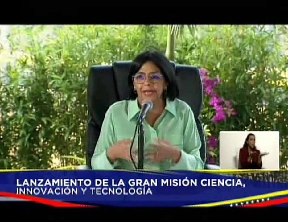 Vpdta. Delcy Rodríguez: Venezuela está en un 92% de bancarización nacional - Vídeo Dailymotion