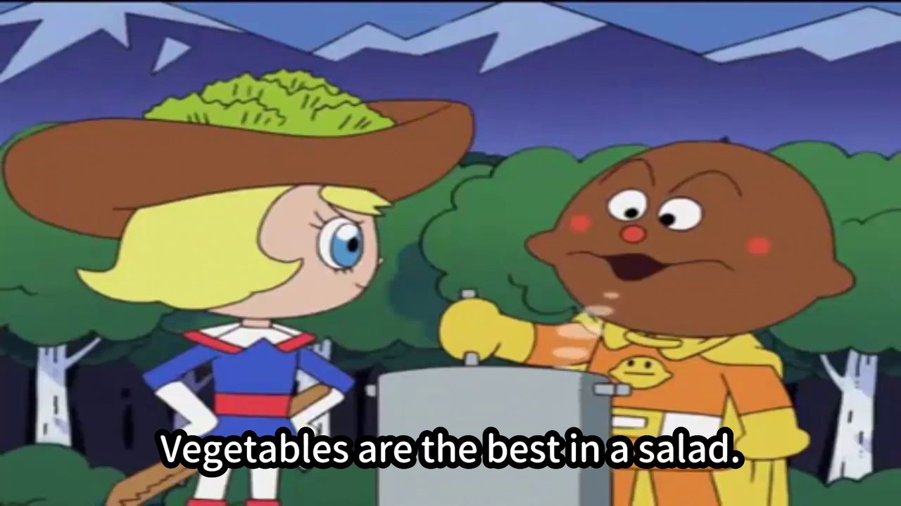 Currypanman And Princess Salad - Anpanman (SUBTITLED) - video Dailymotion