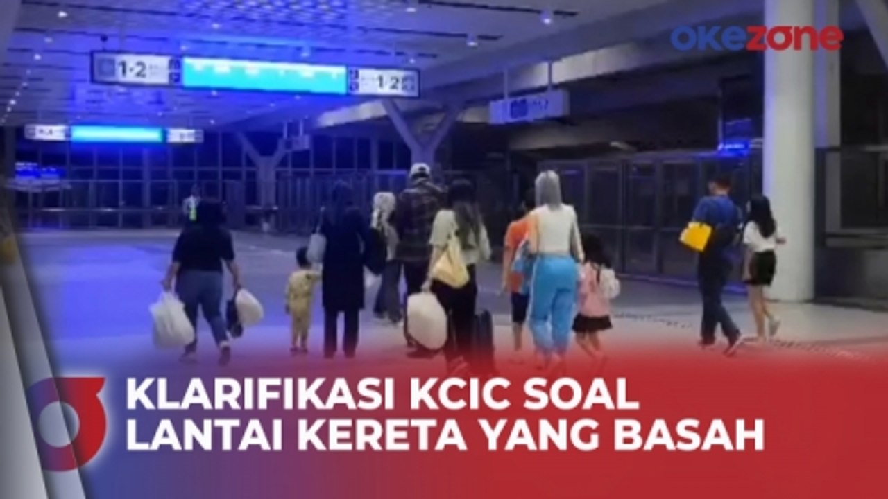 Lantai Kereta Cepat Whoosh Basah saat Hujan Deras, KCIC Beri Klarifikasi - video Dailymotion
