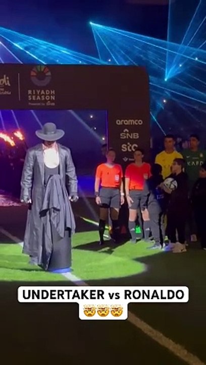 UNDERTAKER vs RONALDO in SAUDI ARABIA - video Dailymotion