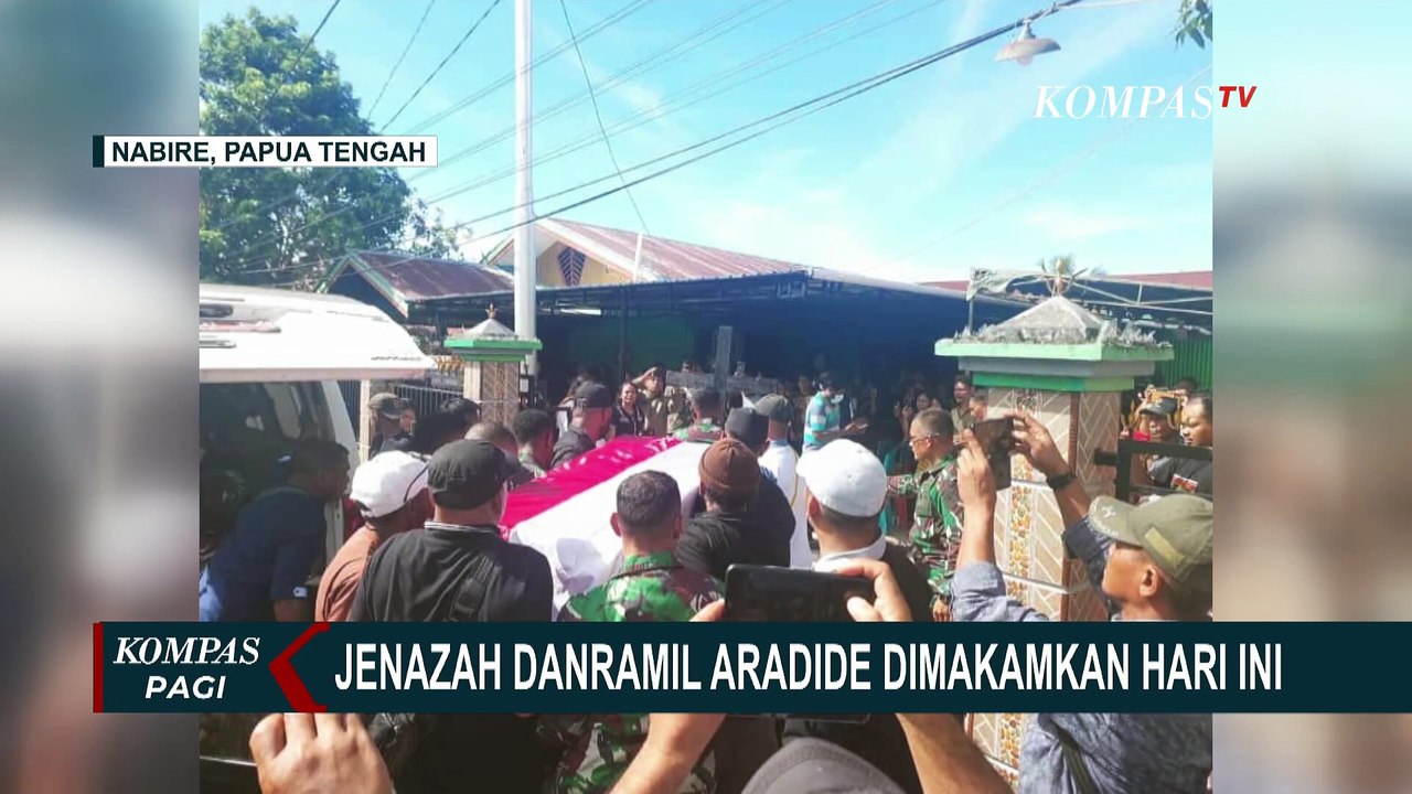 Hari Ini, Jenazah Danramil Aradide Letda Oktovianus Sogalrey Dimakamkan ...