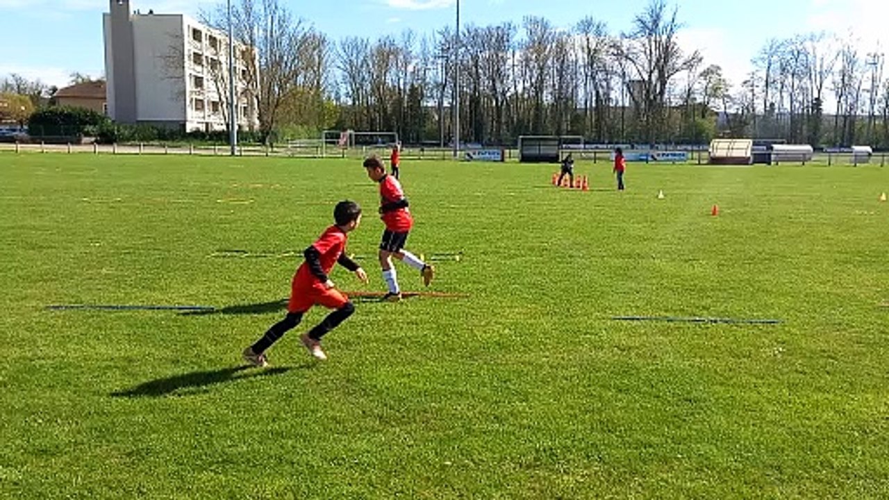 Entraînement U13 - Vidéo Dailymotion