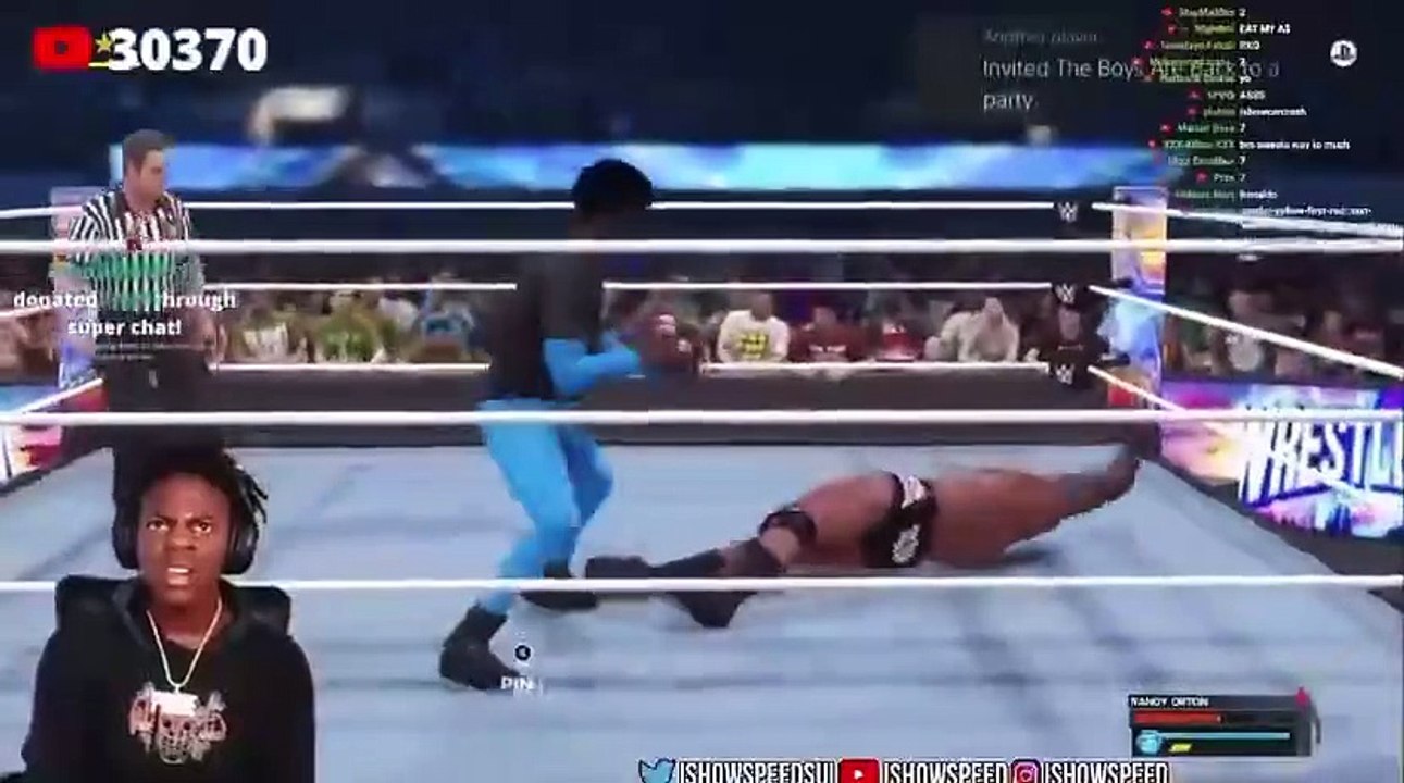 IShowSpeed le devuelve el RKO a Randy Orton - Vídeo Dailymotion