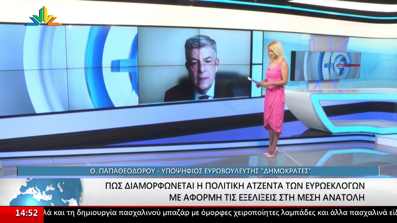 Ο υποψήφιος ευρωβουλευτής "Δημοκράτες" Θεόδωρος Παπαθεοδώρου στο Star ...