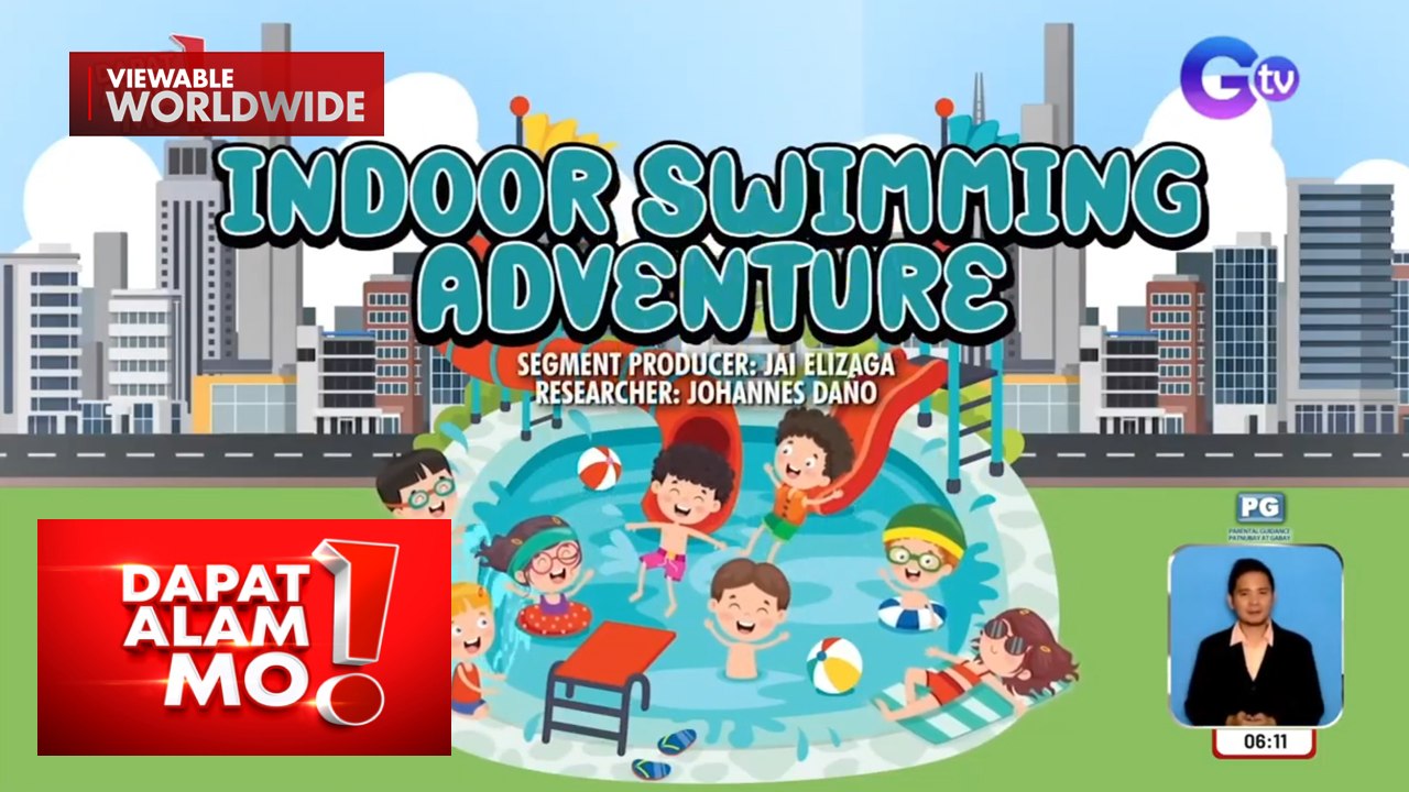 Indoor waterpark sa Taguig, silipin kasama si Haley Dizon | Dapat Alam ...