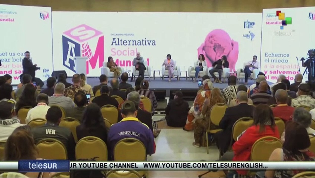 Meeting for World Social Alternative continues in Venezuela - video ...