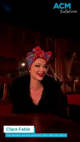 Limbo's Clara Fable talks fire-breathing - Newcastle Herald - 19/4/24 ...