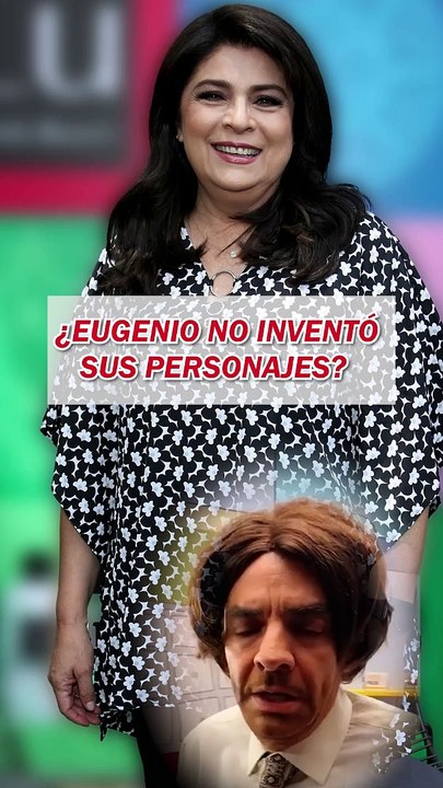 ¿Eugenio Derbez no inventó sus icónicos personajes? - Vídeo Dailymotion