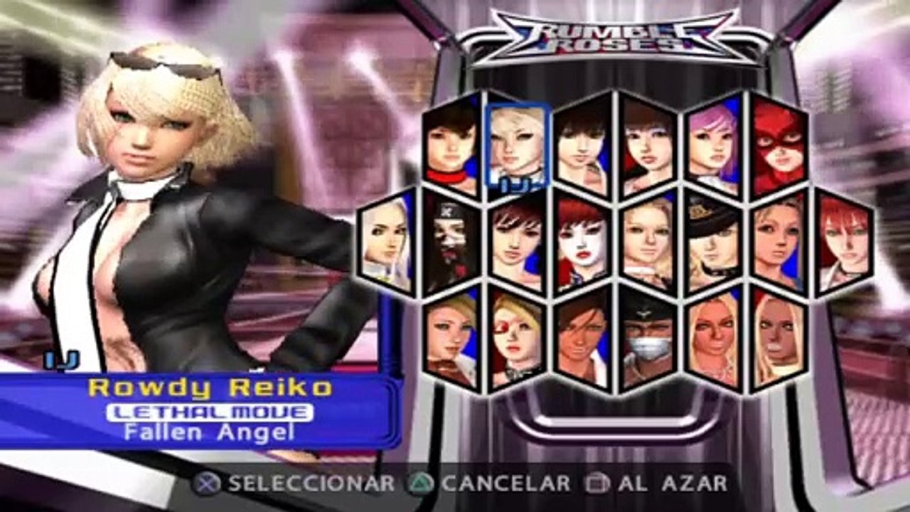 Rumble Roses PS2 Español Entrevista a Rowdy Reiko - RDJ ANDA #waifu # ...
