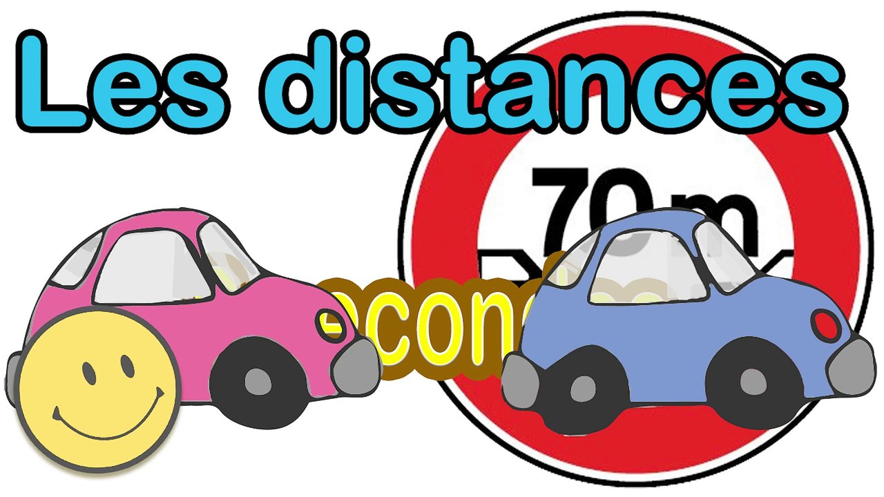 Réussir ton code de la route : Cours sur les distances - Vidéo Dailymotion