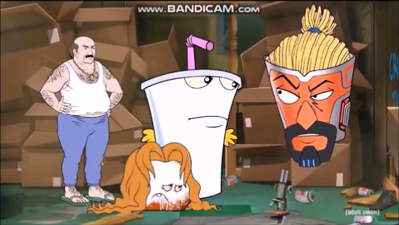 Carl Meatwad & Master Shake Both Talk About Boxes With Frylock - video ...