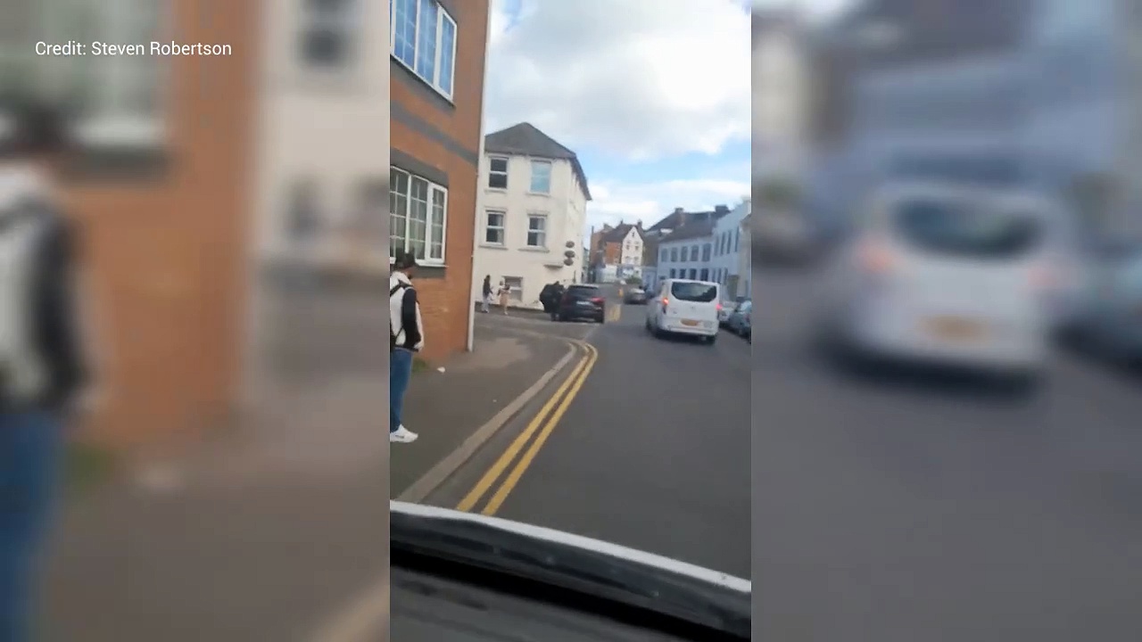 Shocking footage shows moment man hit over the head in Folkestone ...