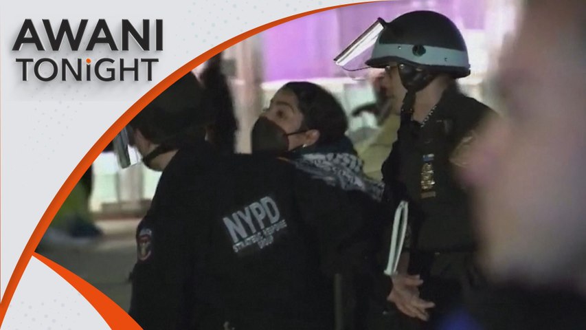AWANI Tonight: Tensions flare at U.S. universities over Gaza protests ...
