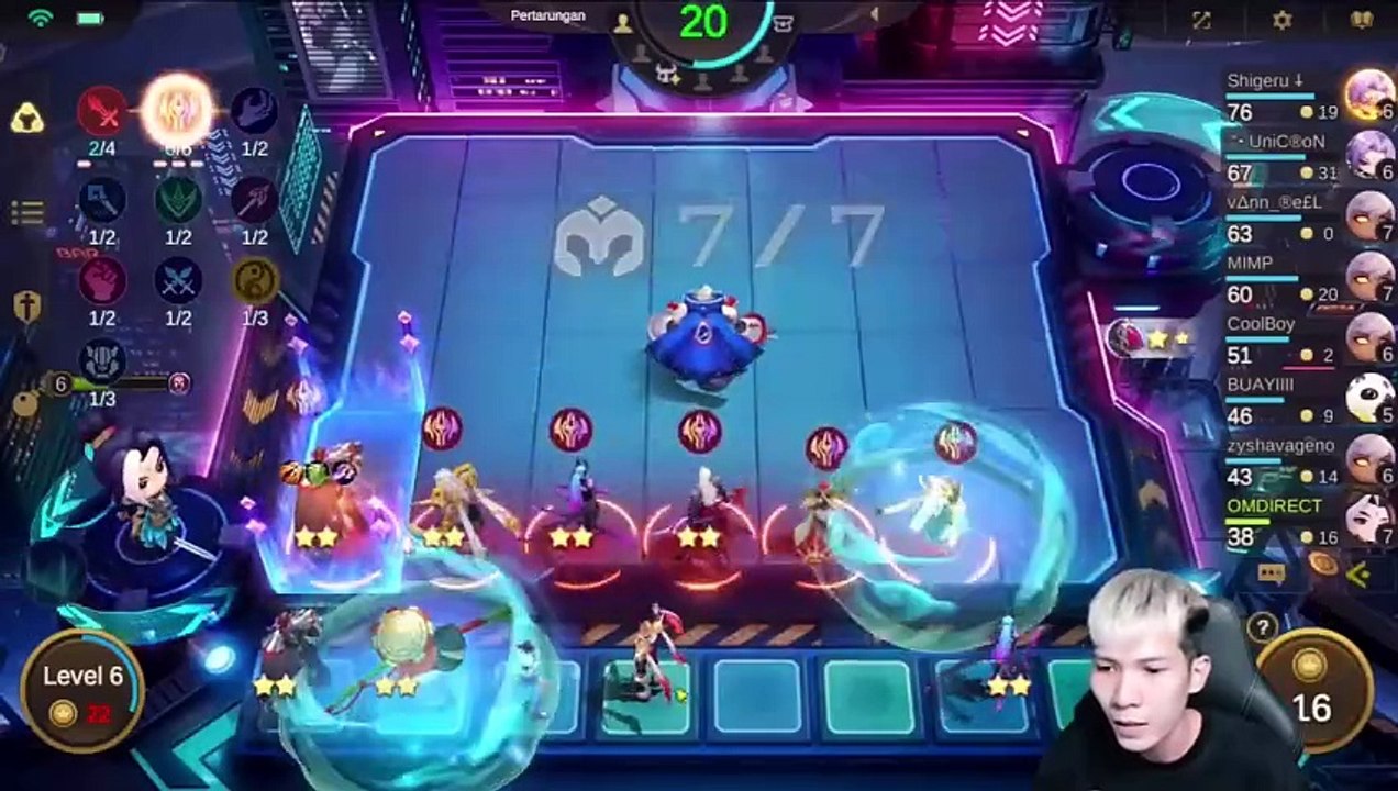 YU ZHONG HYPER TITAN MODE + IMMORTAL FULL STACK COMBO MAGIC CHESS ...