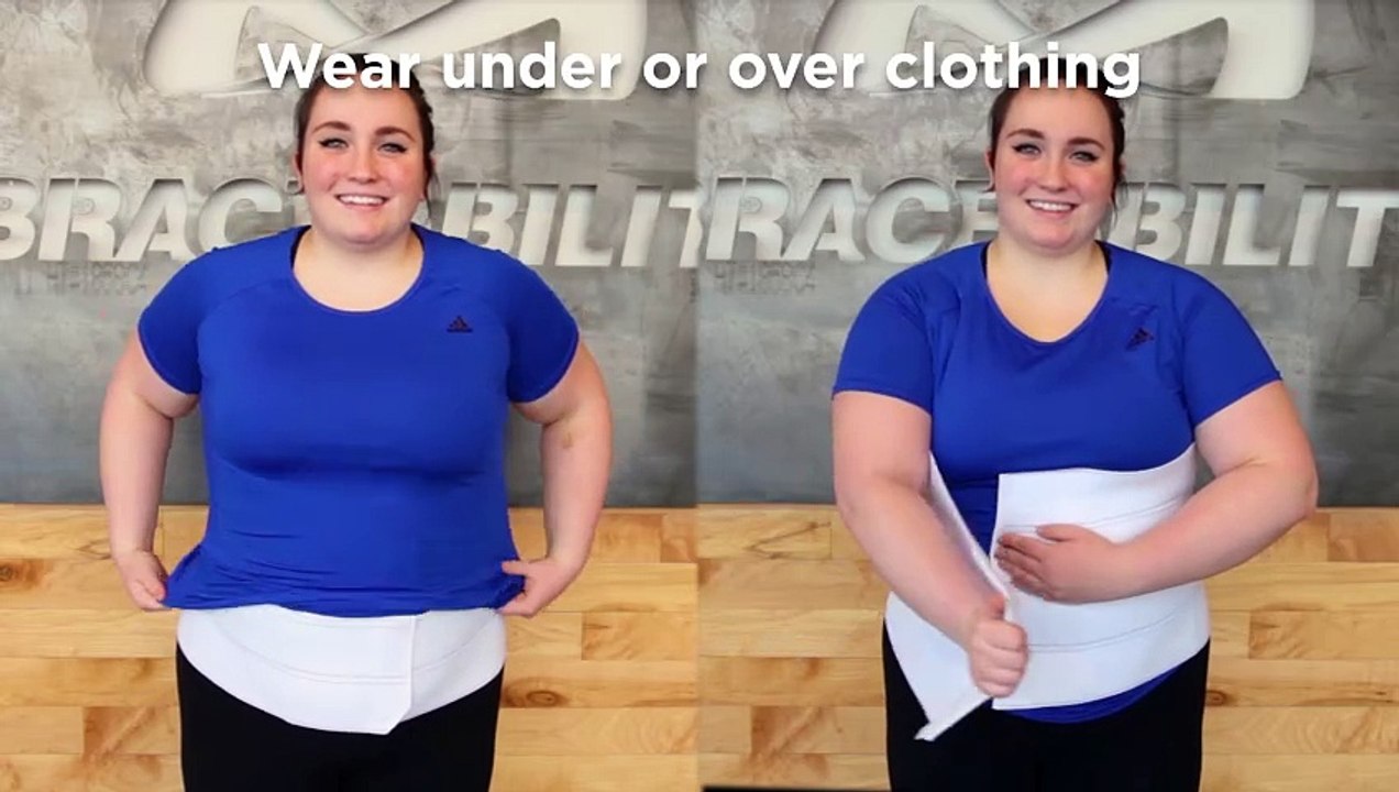 The Perfect Abdominal Binder for Obese Patients After Surgery - video ...