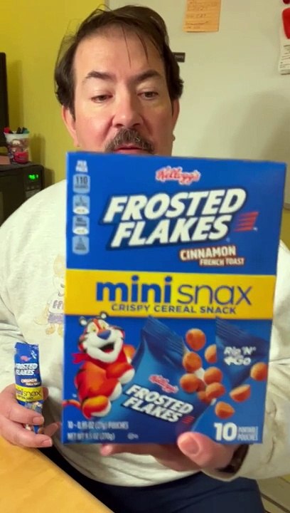 Frosted Flakes mini SNAX - video Dailymotion