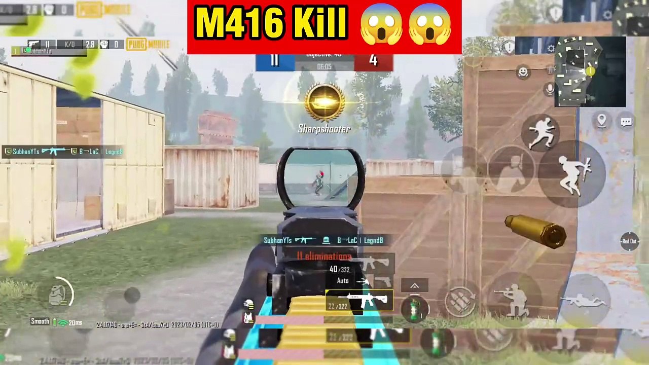 PUBG MOBILE - M416 Short Moments - video Dailymotion