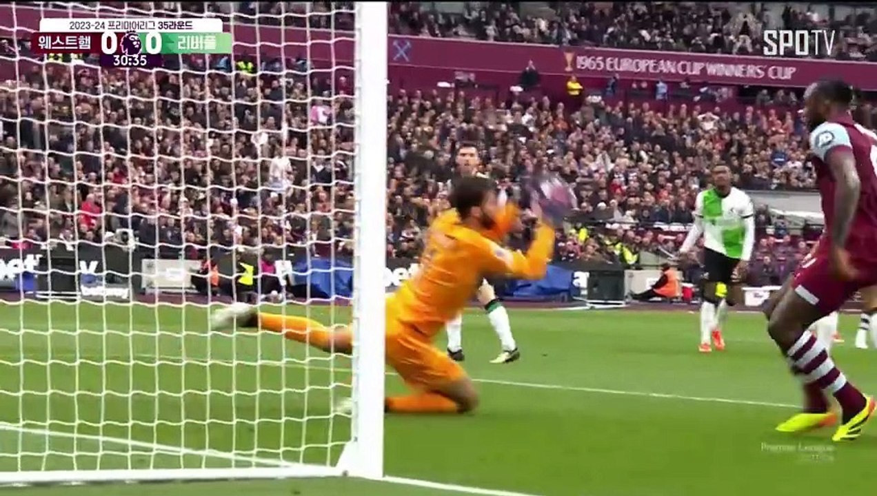 스포츠중계 빠른티비 [PL] 35R 웨스트햄 vs 리버풀 하이라이트 2024.04.27 (토) 2030 - 동영상 Dailymotion