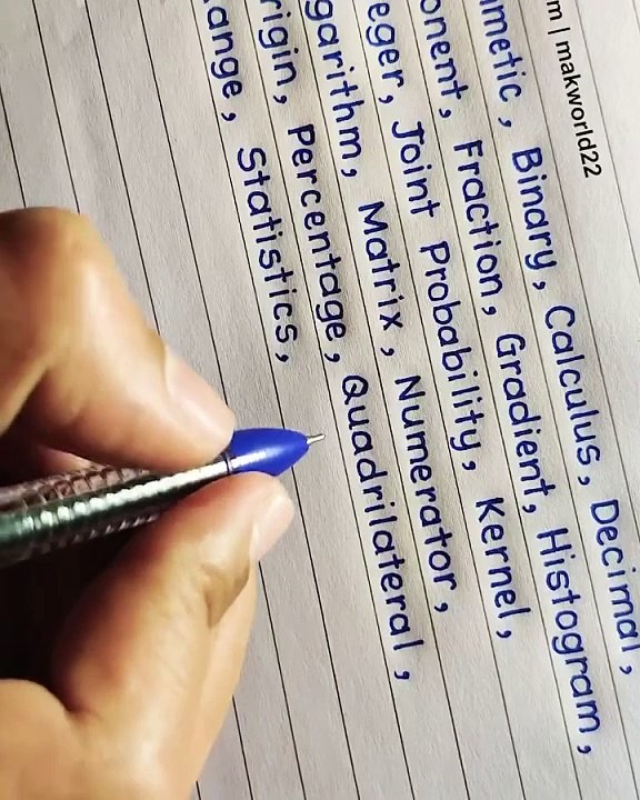 Incredible handwriting skills ️ 4 - video Dailymotion