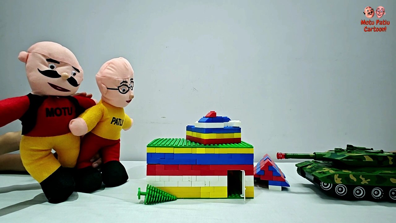 Motu Patlu VS Tank | Motupatlucartoon.com - video Dailymotion