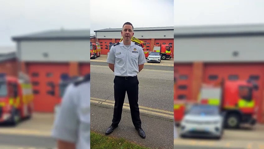 Henry Griffin talks Suffolk Fire's new £3.5m fleet