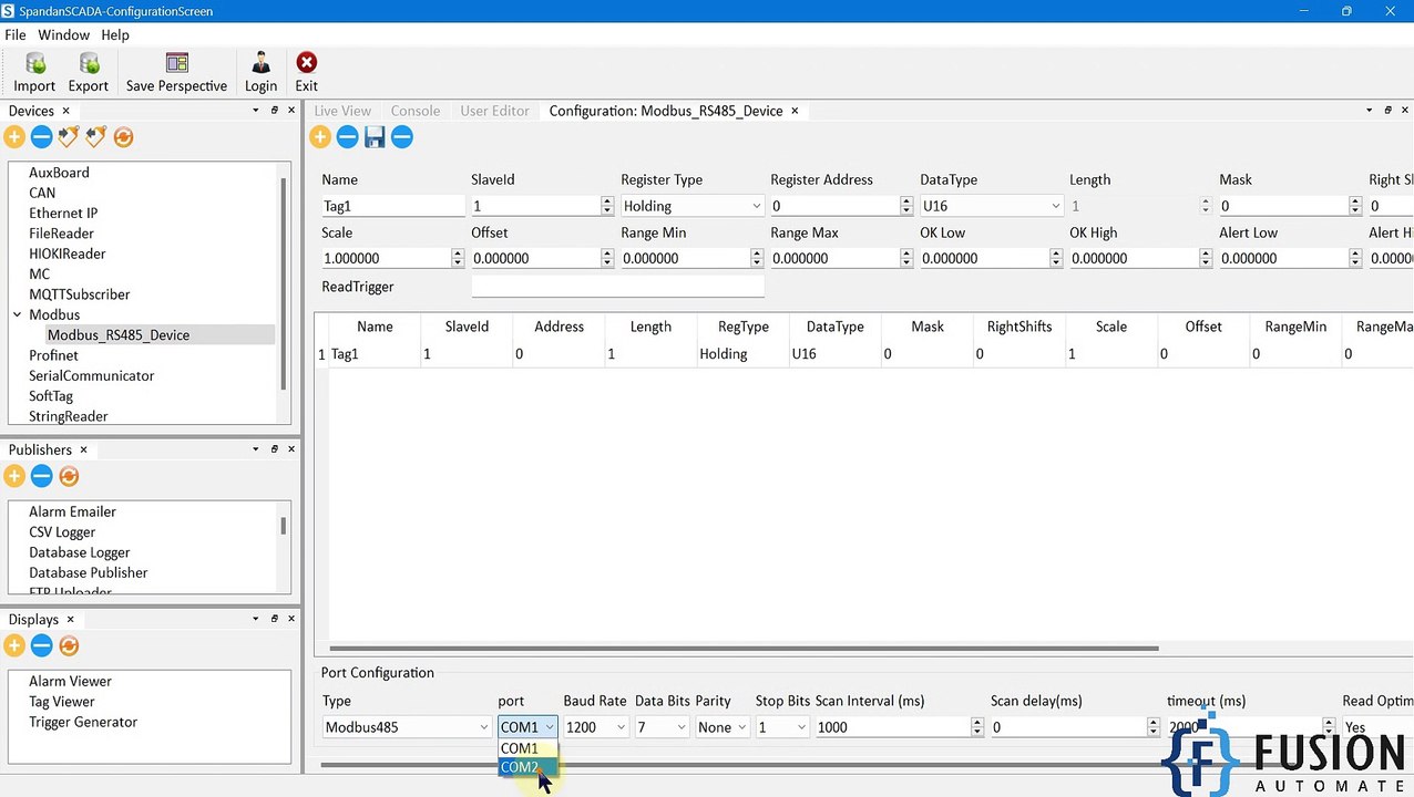 How to Communicate Spandan SCADA with Modbus Serial/RTU/RS485 Device | Make in India SCADA | IoT ...