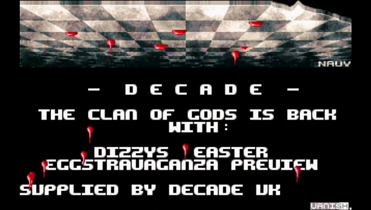 Amiga Cracktro - Dizzy Easter Egg by Decade - video Dailymotion
