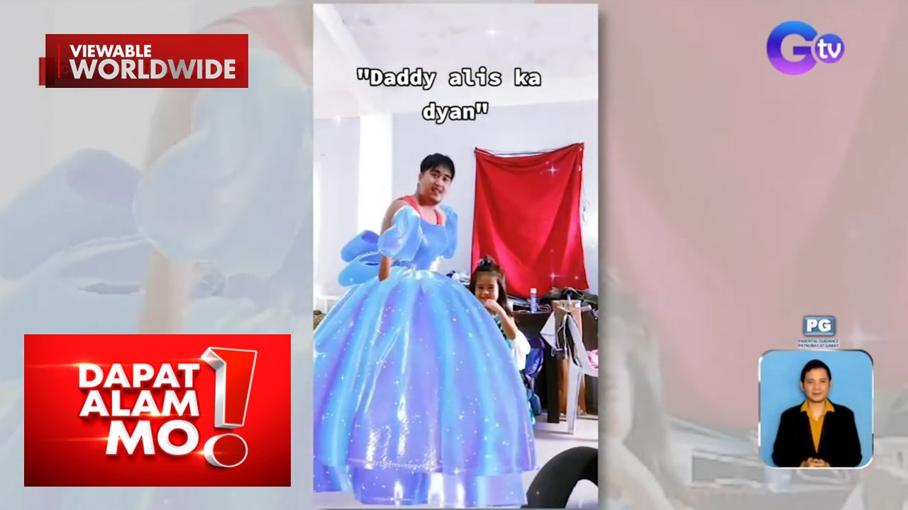 Princess moment ng isang bata, nasira ng kanyang papa?! | Dapat Alam Mo ...