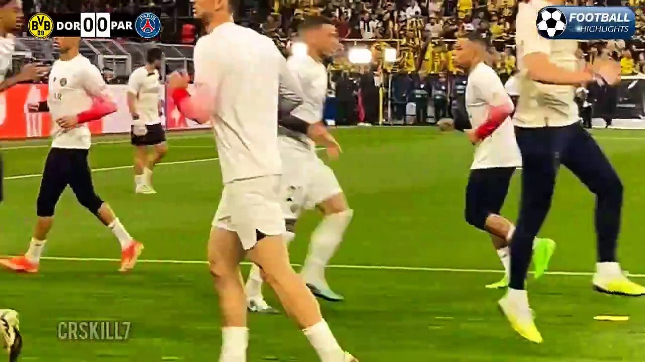 Broussia Dortmund vs PSG 1-0 Extended UCL Highlights & All Goals 2024 Mbappe Angry - video ...