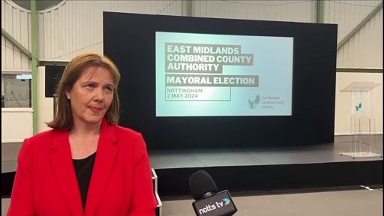 East Midlands Mayor Claire Ward vows to turn region around amid ...