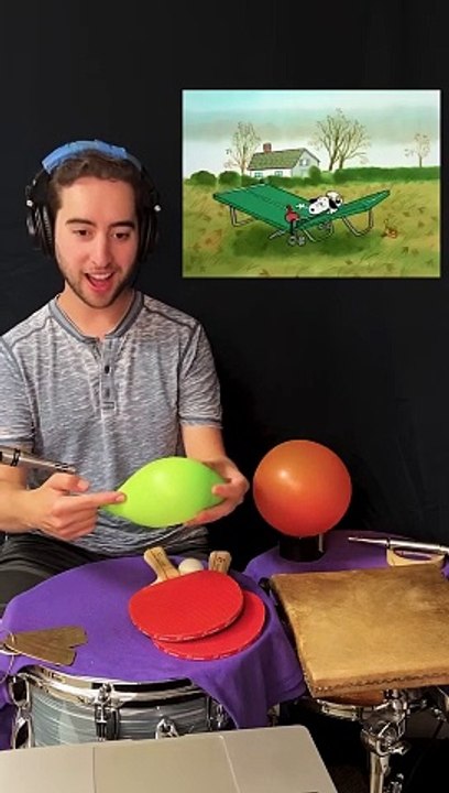 Snoopy Ping Pong Sounds (No Music Version!) - video Dailymotion