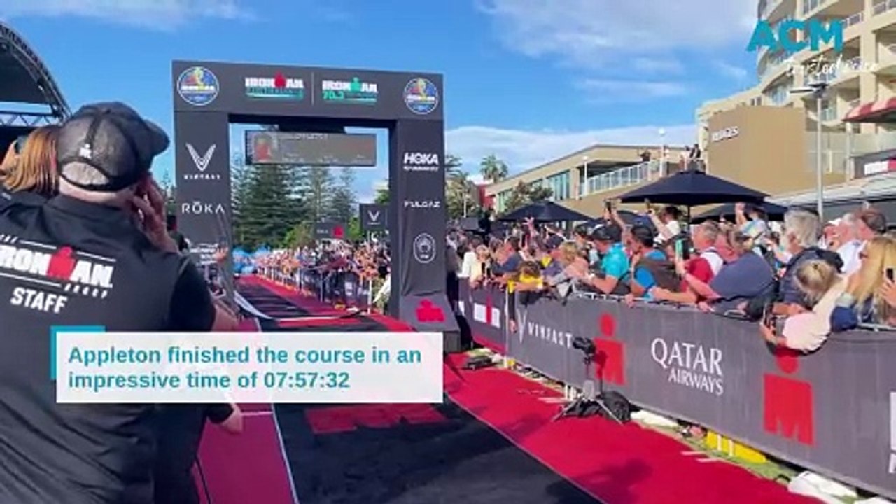 Ironman Australia 2024 champion Sam Appleton | May 5, 2024 | Port ...