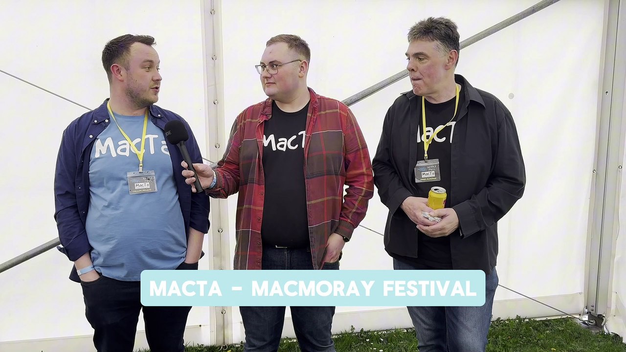Moray group MacTa speak after successful MacMoray Festival set - video ...