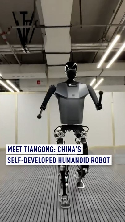 How does China’s first self-developed general humanoid robot Tiangong work? - video Dailymotion